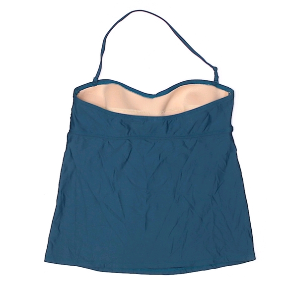 J. Crew | Swim | J Crew Twist Front Swing Tankini Halter Bandeau S ...